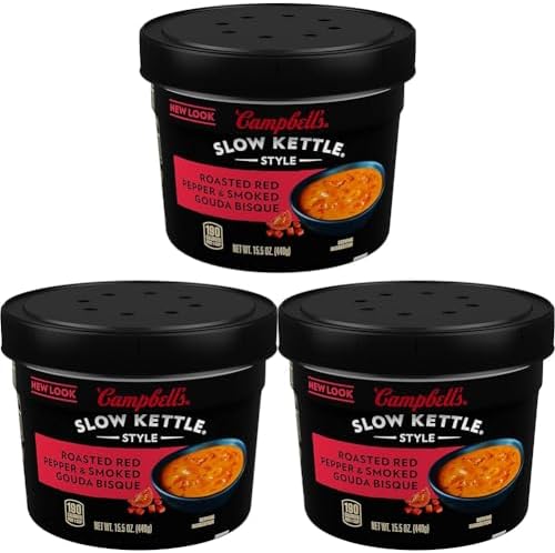 Amazon.com : Campbell's Slow Kettle Style Roasted Red Pepper & Smoked ...