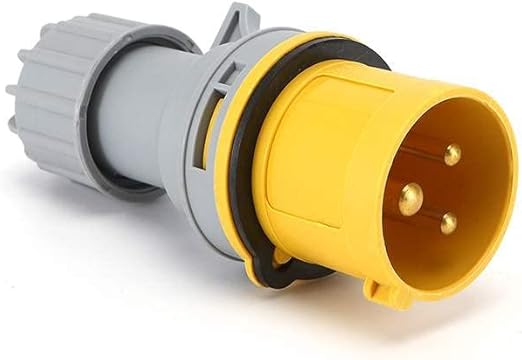 Amazon.com: Elecbee Waterproof Industrial Connector Plug 3Pin 16A 110V ...