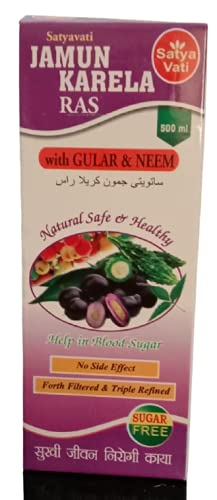 Buy Satya Vati Jamun Karela Ras with Gular & Neem 500ml Online at Low ...