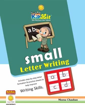 Buy Rashtriya Bal Vikas Kidlit small Letter writing Book Online at Low ...