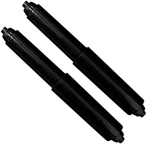 AttractiveToilet Paper Roller Holder (7 Inch) Black Plastic (Spring ...