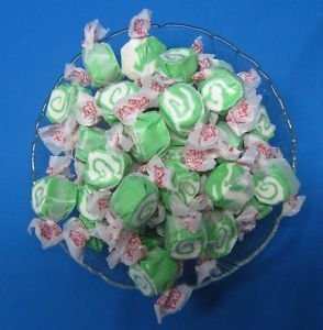 Amazon.com : Key Lime Salt Water Taffy, 2LBS : Taffy Candy : Grocery ...