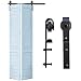 TSMST 5FT/152CM Bi-Folding Sliding Door Track Barn Door Hardware Kit ...