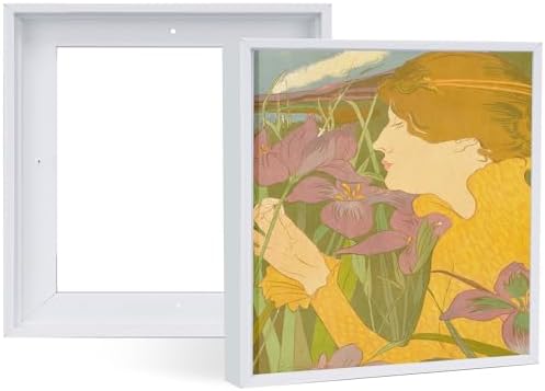 Amazon.com: YIVIVEN 2 Pack Square Canvas Floater Frame for 10x10 Prints ...