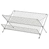 Ikea KVOT Stainless Steel Galvanized Dish Drainer, Silver : Amazon.in ...