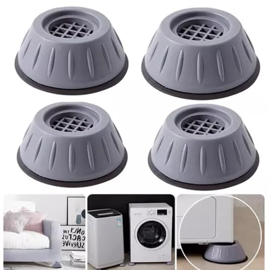 Floor Trays,Washer Dryer Anti Vibration Pads with Suction Cup Feet ...