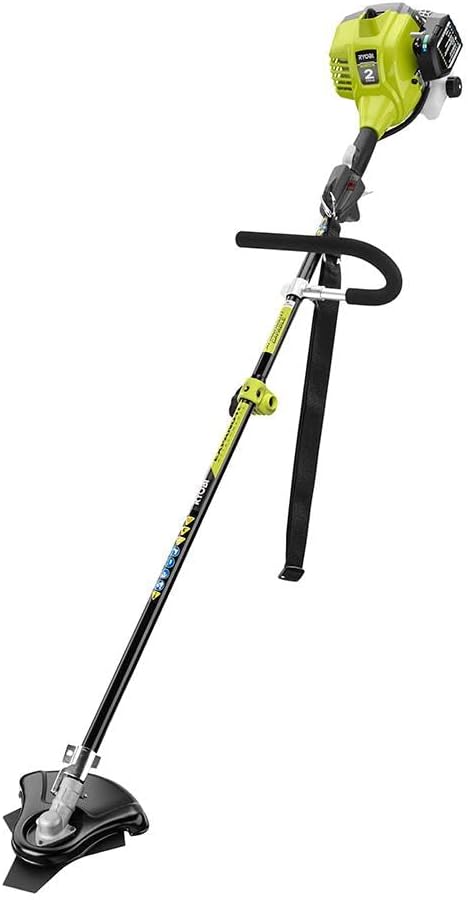 Amazon.com : RYOBI RY254BC 25 cc 2-Stroke Full Crank Gas Brush Cutter, GREEN : Patio, Lawn & Garden