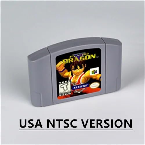 Amazon.com: Flying Dragon for 64 Bit reproduction Game Cartridge USA ...