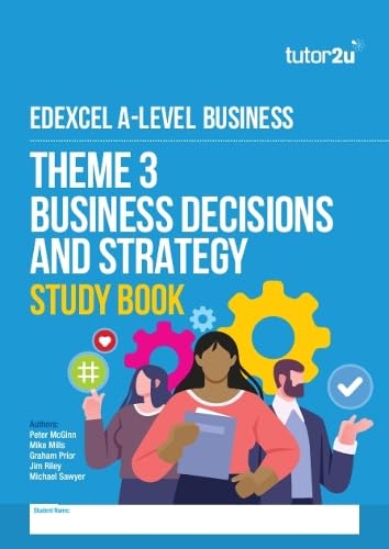 Edexcel A-Level Business Theme 3 BUSINESS DECISIONS AND STRATEGY Study ...