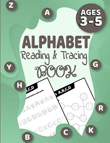 Alphabet Reading And Tracing Book: A Guided Tracing And Handwriting ...