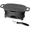 Amazon.com: IronMaster Mini 100% Cast Iron Hibachi Grill, Tabletop ...
