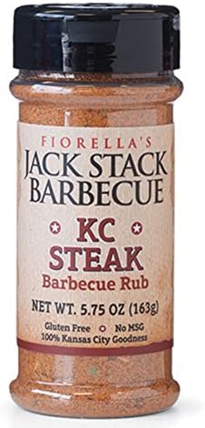 Amazon.com : Jack Stack Barbeque Steak Rub - 5.75oz - Pack of 2 ...
