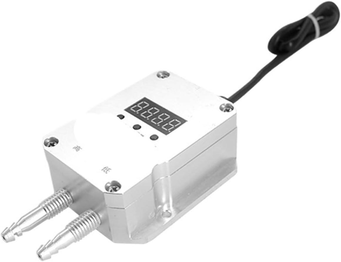 Amazon.co.jp: マイクロ圧力トランスミッタートランスデューサー圧力センサー LCD ディスプレイ 4-20mA 0-50pa 1kpa 5kpa 12-24(0-2kpa,4 ...