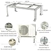 Amazon.com: Air Conditioner Support Bracket, Galvanized Steel Condenser ...
