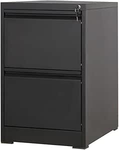 Amazon.com: MAHFEI Drawer Metal Lateral File Cabinet, 2/3/4 Layer Under ...