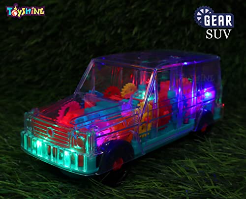 Toyshine SUV Jeep Car Concept Musical and 3D Lights Kids Transparent ...