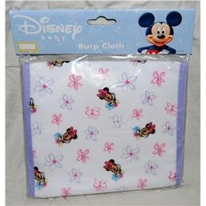 Amazon.com: Disney Baby Minnie Mouse Burp Cloth : Baby