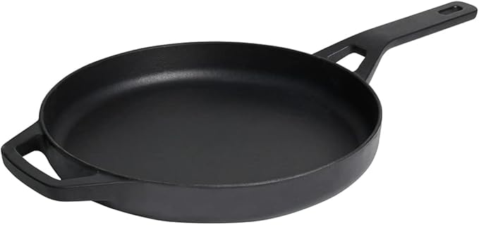 ProCook Cast Iron Skillet Pan Cooking Pan Induction Compatible Heavy ...