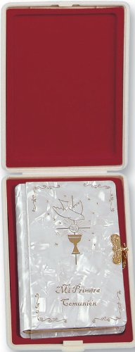 Cómo decorar con personalidad usando un Misal nácar Comunión para un ...