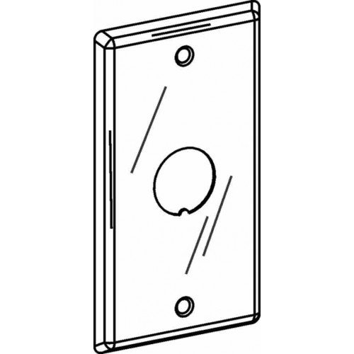 Orbit HBC-BK Electric Box Cover, Handy Box Steel - 1/2" Knockout ...