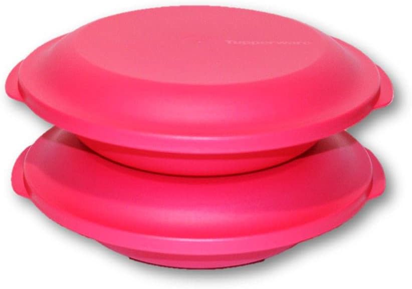 Amazon.com: Tupperware (2) Double Plates | Shallow Bowls and Plates Set ...