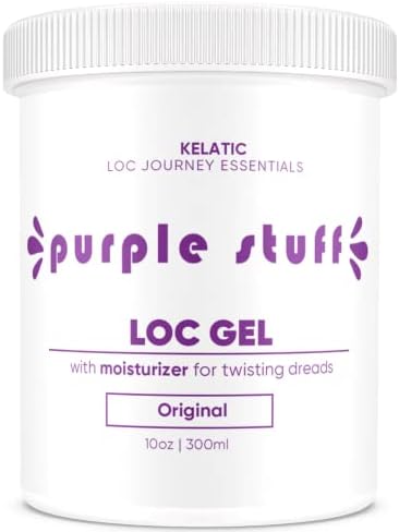 Amazon.com : Kelatic Purple Stuff ORIGINAL Locking Loc Gel for Dreads ...