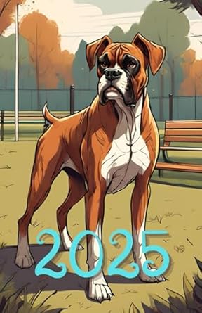 Amazon.com: Planner 2024, 2025, 2026 Boxer: 378-page Calendar for every day of the year ...