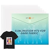Amazon.com: HTVRONT Sublimation HTV for Dark Fabric/Light Fabric - 10 ...