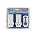 STATUS Remote Control Socket | White Remote Control Plug UK | Pack of 2 ...
