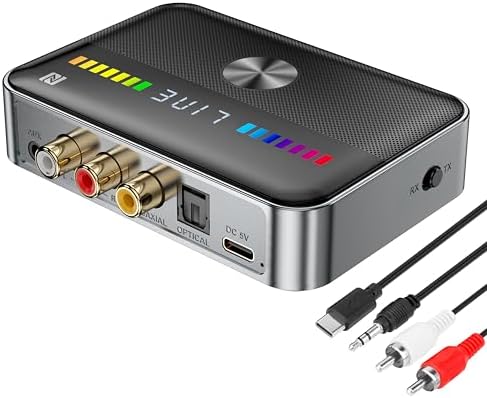 Amazon.com: 1Mii DS700 HiFi Bluetooth Audio Transmitter Receiver for TV ...