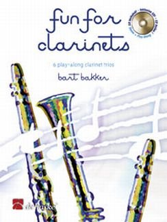 Amazon.com: FUN FOR CLARINETS CLARINETTE +CD: 9789043123976: BART ...