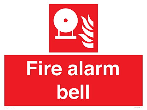 Fire alarm bell Sign – 400x300mm – A3L – BigaMart