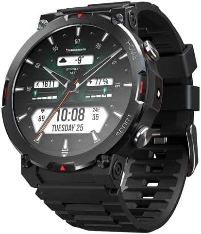 CULTSPORT Ranger Xr 1.43" Amoled Outdoor Rugged Smartwatch for Men, 850 ...