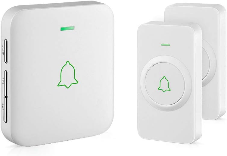 Wireless Door Bell, AVANTEK CW-21 Mini Waterproof Wireless Doorbell ...