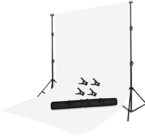 Amazon.co.jp: Chromakey Photography Backdrop Expandable Photo Backdrop ...