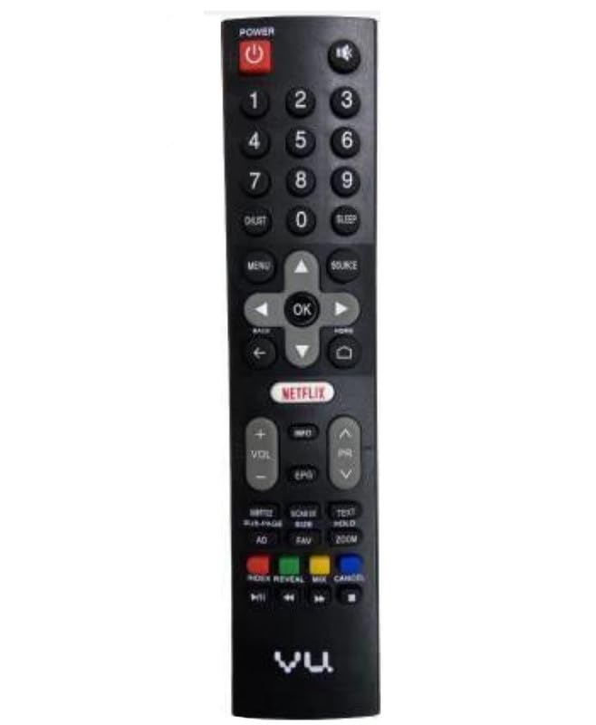 Buy Paril® Tv Remote Compatible for VU Smart led/LCD Tv RemoteNew TvR ...