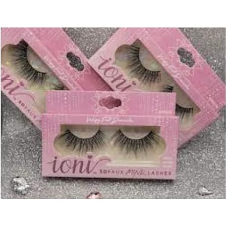 Amazon.com : Ioni 3D Faux Lashes XL Wispy Dramatic : Beauty & Personal Care