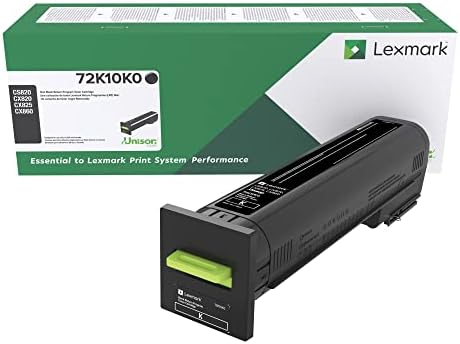 Amazon.com: Lexmark 72K1XK0 Unison Toner Cartridge, Black : Office Products