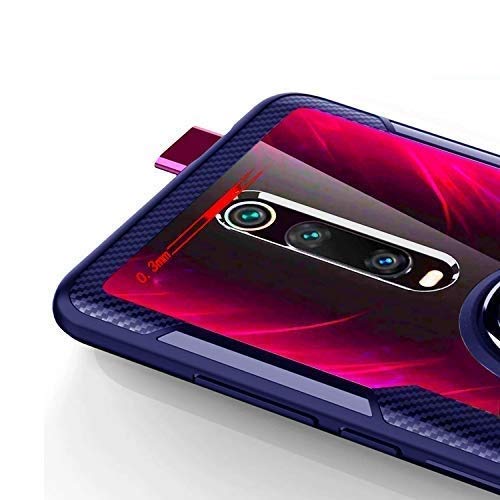 Redmi K20 Pro Back Cover, Hybrid Shockproof Carbon Fiber Textured ...