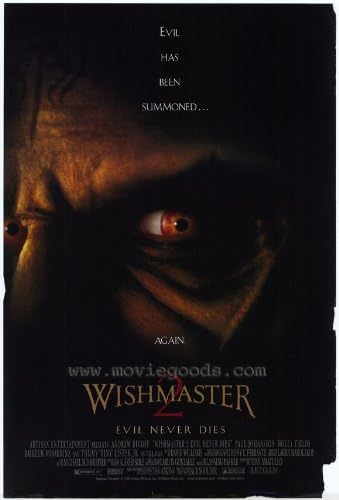 Amazon.com: Wishmaster 2 Evil Never Dies Poster Movie (27 x 40 Inches ...