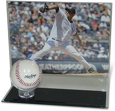 Amazon.com: Acrylic Single Baseball Display Case with Horizontal 8" x ...