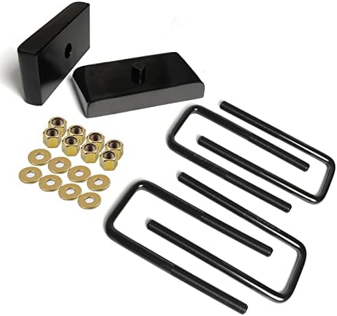 Amazon.com: AUTOPTIM 1" Rear Leveling Lift Block Kit - Replacement for ...
