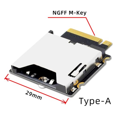CY Adapter NGFF M.2 NVMe Host to CFExpress CFA Extension Adapter M2 M ...