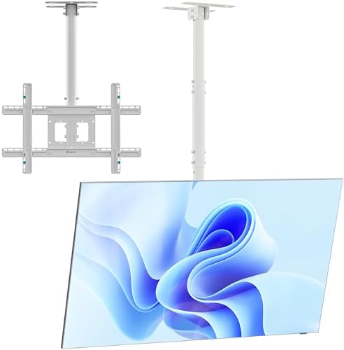 Amazon.com: ELIVED Ceiling TV Mount for Most 37-75 Inch TVs, Height ...