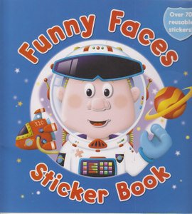 Funny Faces Sticker Book | Amazon.com.br