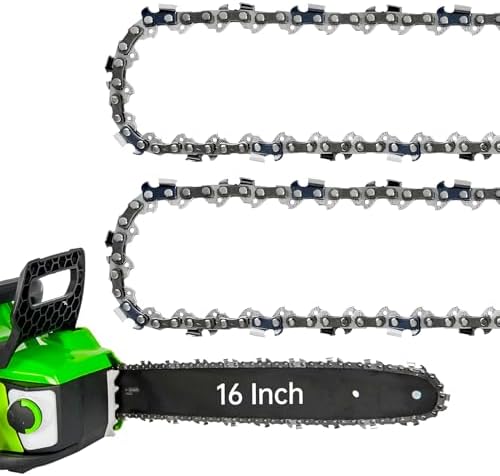 Amazon.com: Ecreban 16 Inch Chainsaw Chain, .043” Gauge, 56 Drive Links ...