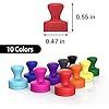 Amazon.com: SMART&COOL 10 Pack Small Silicone Anti Scratch Push Pin ...
