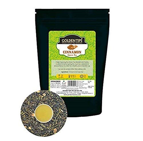 Golden Tips Healthy/ Natural and Organic Loose Leaf Green Tea Blended ...