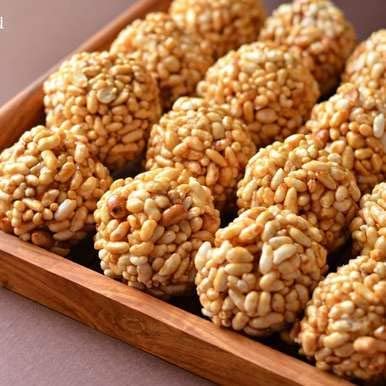 Buy The Paratha Jeggery and puffed rice Laddu/Muramura Laddu y snacks ...