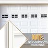 Tandefio 2 Pcs 20-7/8" x 13-3/4" Garage Door Windows, Replacement Vinyl ...